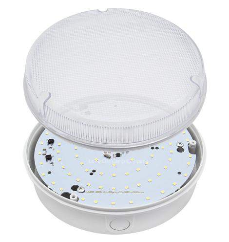 Round 18w LED Ceiling Light IP65 6500k Bright Daylight Surface Mount B ...