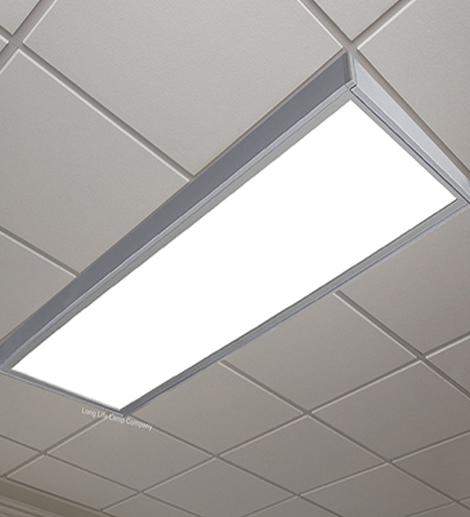 40w Surface Mount LED Panel 6500K Daylight White 1200 x 300 – PanelHut